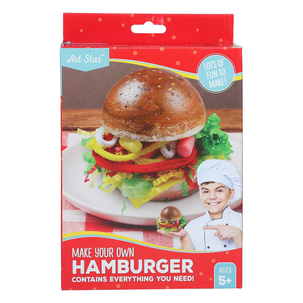 Art Star Make Your Own Hamburger Kit